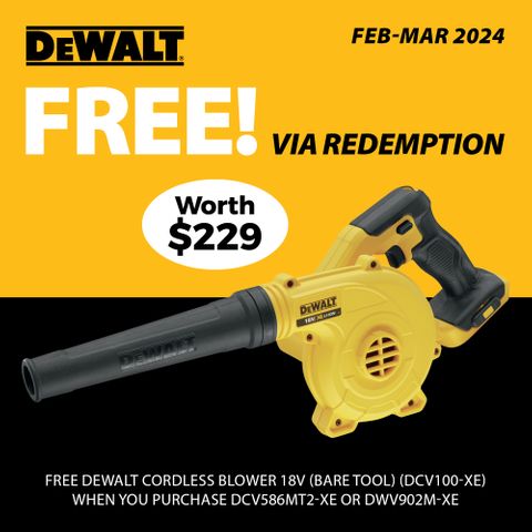 DeWalt Flexvolt Cordless Dust Extractor M Class 54v 6Ah