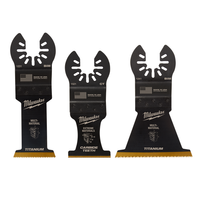 Buy Milwaukee Multi Tool Blade Set Multi Material 3pk online in New ...