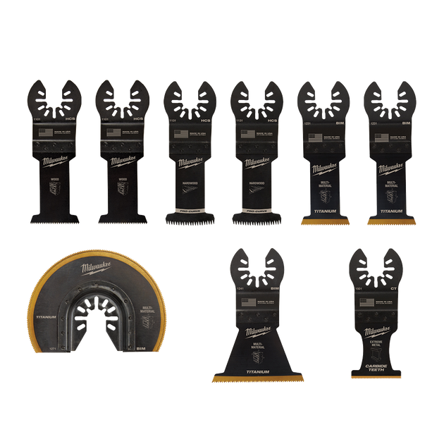 Buy Milwaukee Multi Tool Blade Set Multi Material 9pk online in New ...