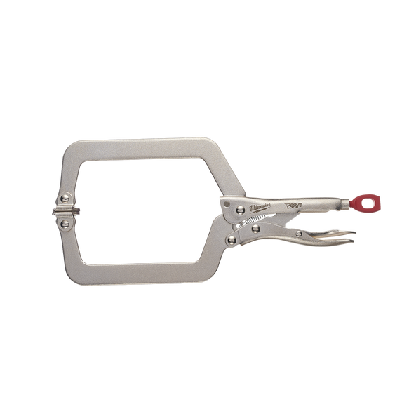 Buy Milwaukee TORQUE LOCK Locking C-Clamp Deep Reach Swivel Jaws 228mm ...