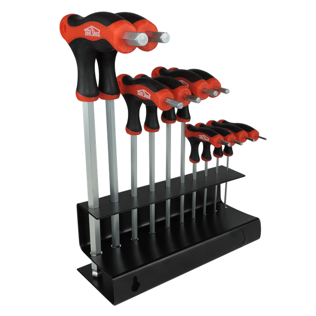 Buy ToolShed Hex Key Set 10pc T Handle with Stand online in New Zealand ...