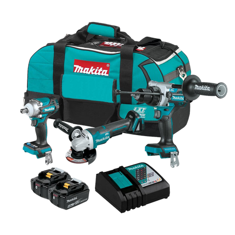 Buy Makita LXT Cordless Combo Kit 3pc Brushless 18V 5Ah online in New Zealand | The ToolShed