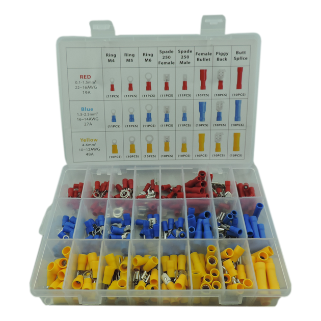 Buy ToolShed Insulated Crimp Connectors - 250pc online in New Zealand | The ToolShed