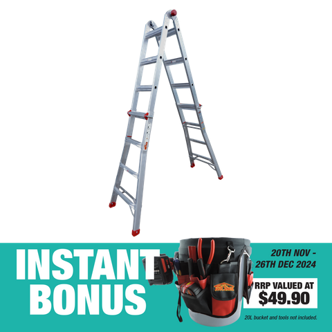Buy ToolShed Multi-Function Ladder 4.5m online in New Zealand | The ...