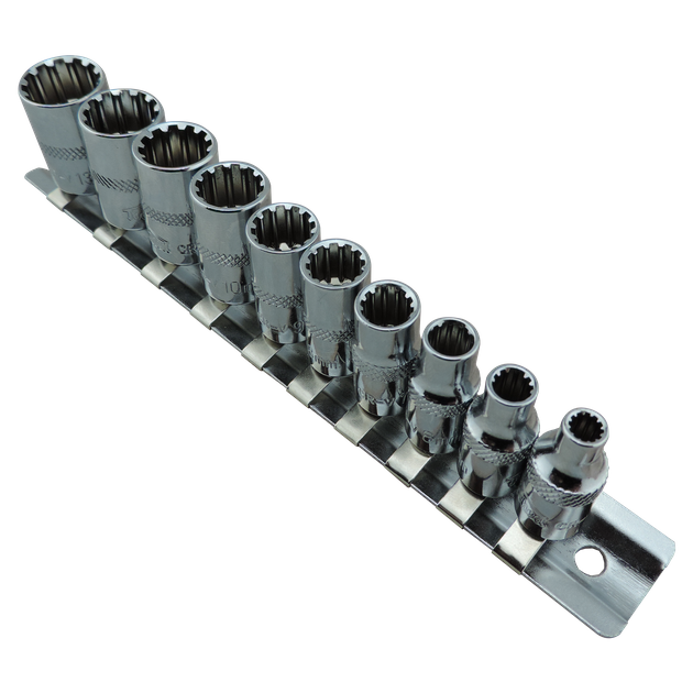 Buy ToolShed Spline Socket Set 1/4in Dr 10pc online in New Zealand ...