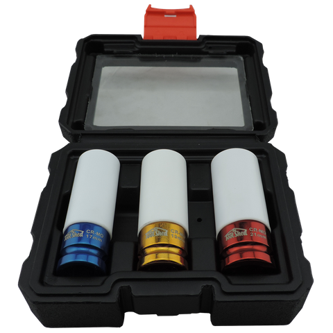 Buy ToolShed Impact Wheel Nut Socket Set 1/2in Dr Deep 3pc online in ...