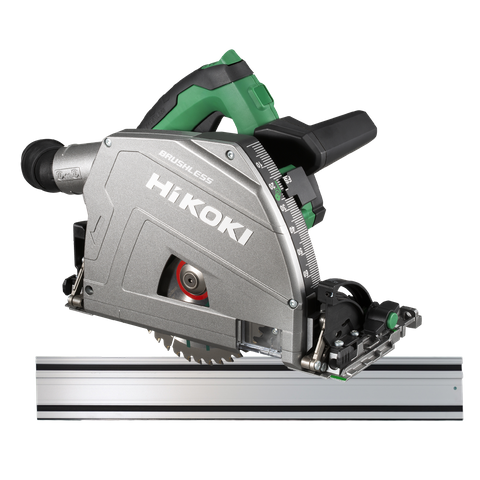 Buy HiKOKI Cordless Plunge Saw Brushless 165mm 36V - Bare Tool with 1.4m Rail online in New ...