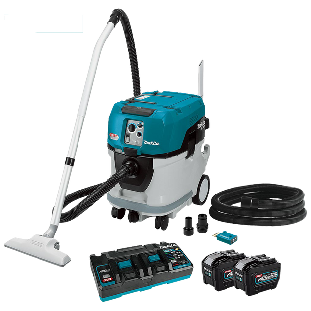 Buy Makita XGT Cordless Dust Extractor Vacuum Brushless 40L 80v (2x40v ...