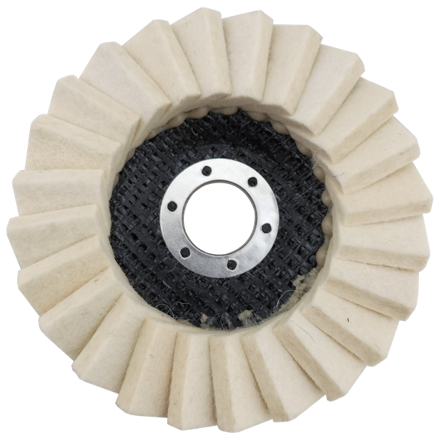 Buy ToolShed Felt Polishing Disc 115mm online in New Zealand | The ToolShed