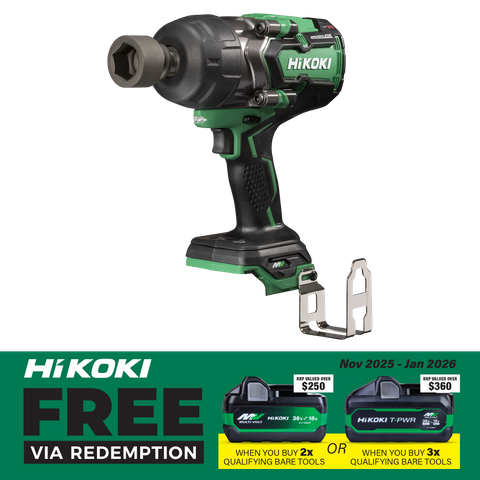 Buy HiKOKI MultiVolt Cordless Impact Wrench Brushless 1/2In 1400Nm 36V - Bare Tool online in New ...