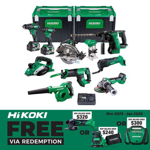 Buy HiKOKI MultiVolt Cordless Combo Kit 10pc 18v/36v online in New ...