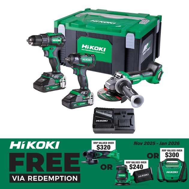 Buy HiKOKI Cordless Combo Kit Brushless 3pc 18V online in New Zealand ...