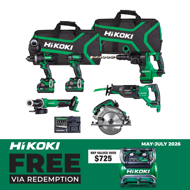 Buy HiKOKI MultiVolt Cordless Brushless Combo Kit 6pc 36v online in New ...