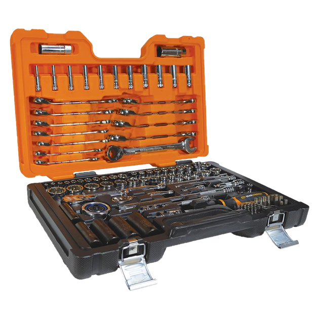 Buy GEARWRENCH Socket & Reversible Ratcheting Wrench Set 1/4in,3/8in Dr ...