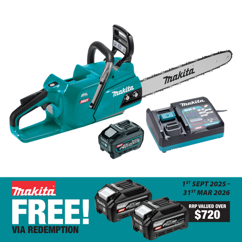 Buy Makita XGT Cordless Chainsaw Brushless 450mm 40v 5Ah online in New ...