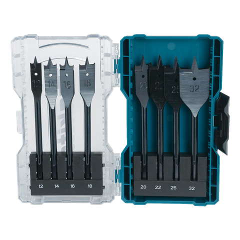 Buy Makita Spade Bit Set 8pc online in New Zealand | The ToolShed