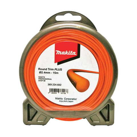 Buy Makita Line Trimmer Line 2.4mm x 15m Round Trim Plus online in New Zealand | The ToolShed