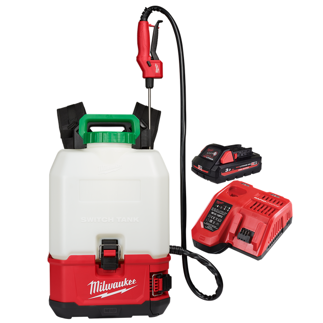 Buy Milwaukee M18 Backpack Chemical Sprayer 15L 18v 3Ah online in New ...
