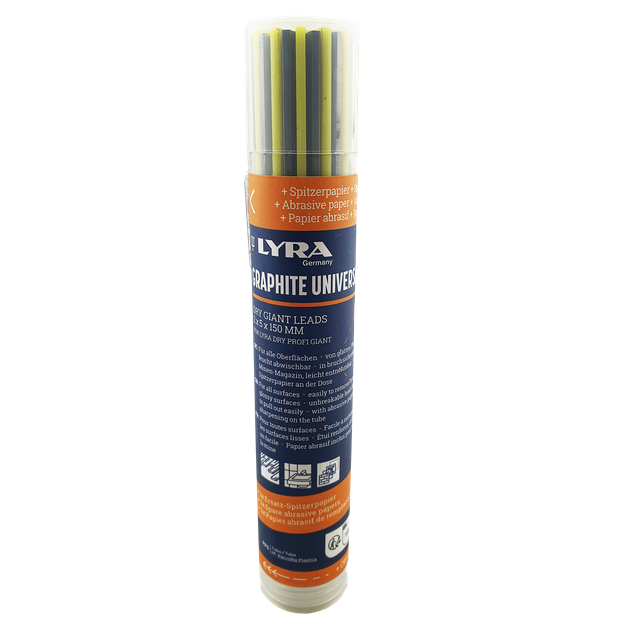Buy Lyra Dry Profi Giant Construction Pencil Refill Graphite 12pk ...