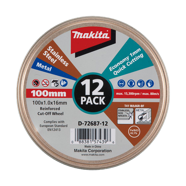 Makita Inox Metal Cut Off Discs