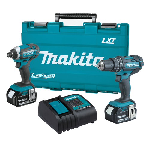 Buy Makita LXT Cordless Impact Driver & Hammer Drill Driver 18V 5Ah online in New Zealand | The ...