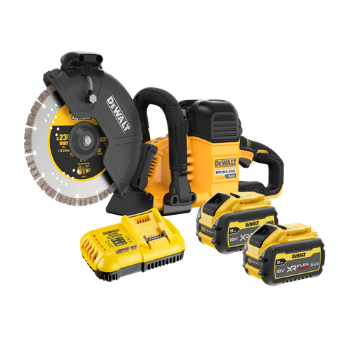 Buy DeWalt FLEXVOLT Cordless Cut Off Saw Brushless 230mm 54V 9Ah online ...