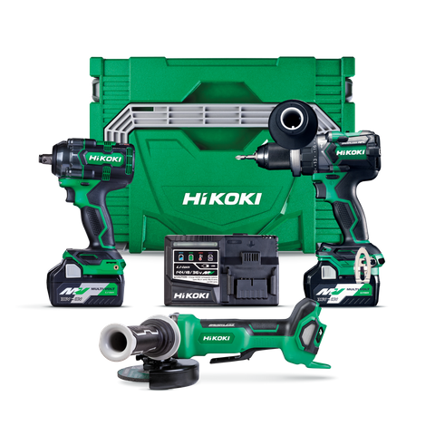Buy HiKOKI Multivolt Cordless Combo 3pc 18v/36v Kit online in New Zealand | The ToolShed