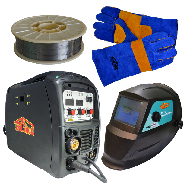 Buy ToolShed MIG/TIG/ARC Welder 180A Inverter Starter Kit online in New ...