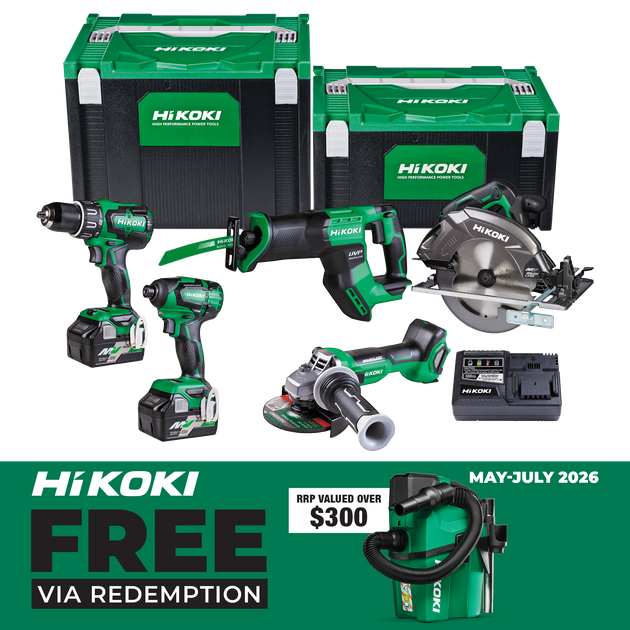 Buy HiKOKI MultiVolt Cordless Combo Kit Brushless 5pc 18V/36V online in ...