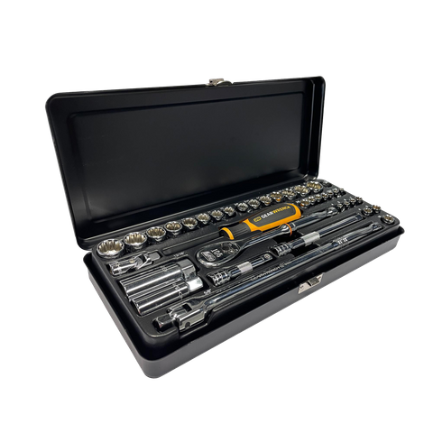 Buy GEARWRENCH Socket Set Metric/SAE 3/8in & 1/4in Dr 38pc online in New Zealand | The ToolShed