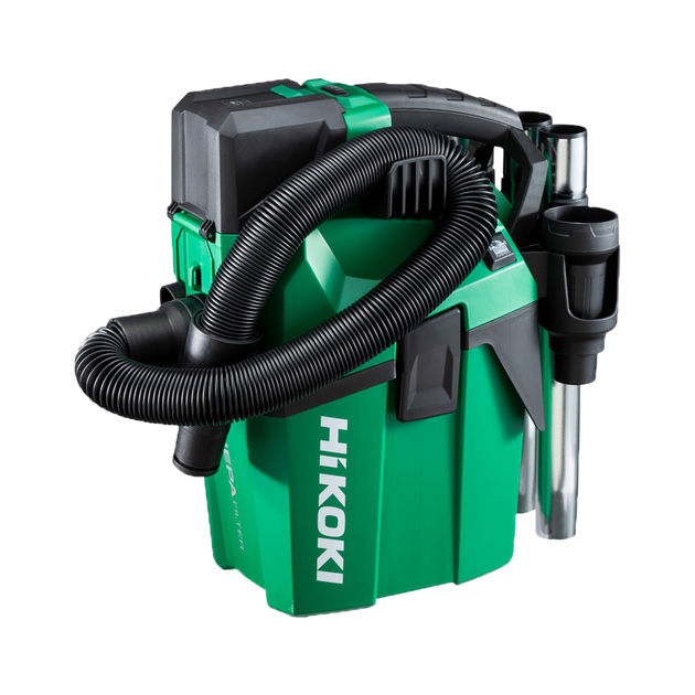 Buy HiKOKI Cordless Vacuum Cleaner Compact Wet and Dry 18V - Bare Tool ...