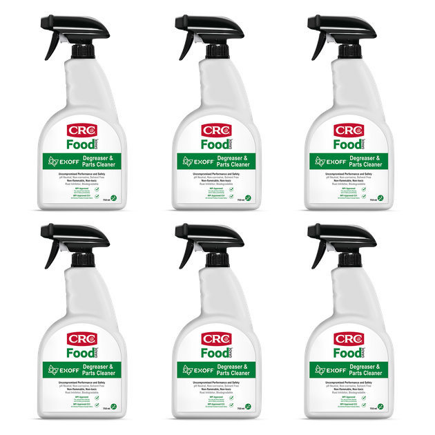 Buy CRC Exoff Food Grade Degreaser & Parts Cleaner 750ml 6pk online in ...