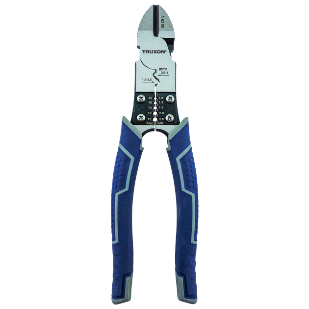 Buy TRUXON 200mm High Leverage Diagonal Pliers online in New Zealand ...