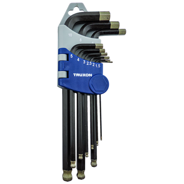 Buy TRUXON Diamond Tipped Metric Hex Key Set 9pc online in New Zealand ...