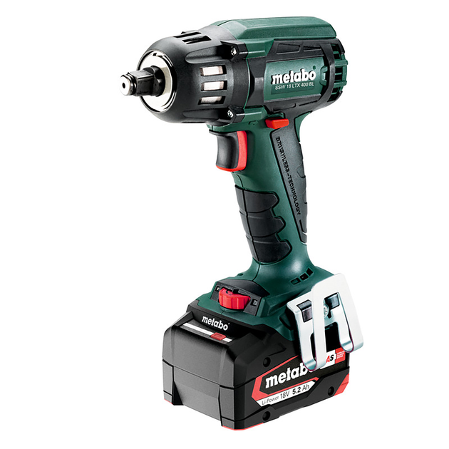 Buy Metabo Cordless Impact Wrench 1/2in Brushless 130-400Nm 18v - Bare ...