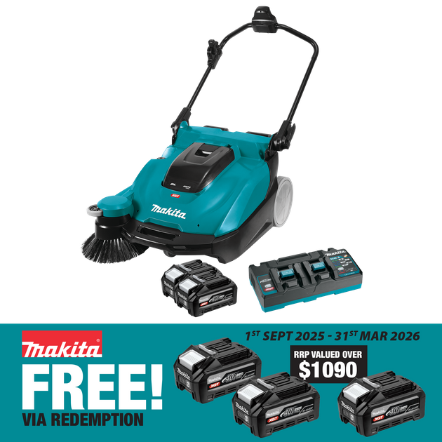 Buy Makita XGT Cordless Brushless Vacuum Sweeper 40V 4Ah online in New ...