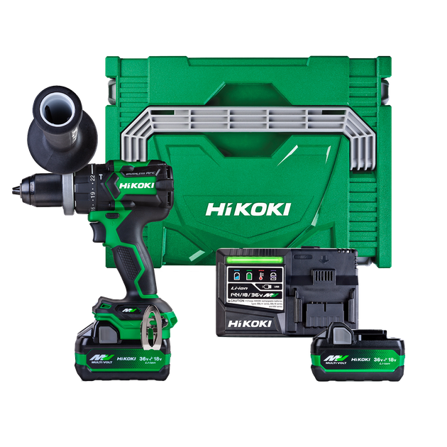 Buy HiKOKI MultiVolt Cordless Impact Drill Brushless 155Nm 36v 2.5Ah ...