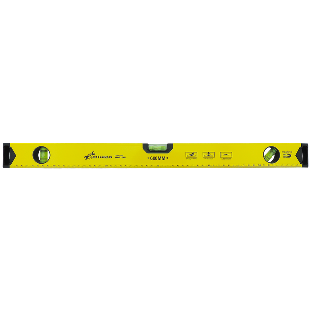 Buy GI TOOLS Spirit Level 600mm online in New Zealand | The ToolShed