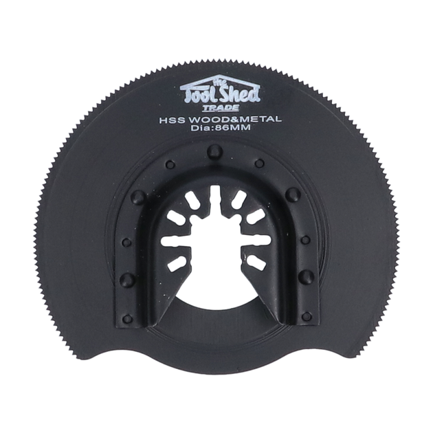 Buy ToolShed Multi Tool Blade HSS Half Moon Multi Material 86mm online ...