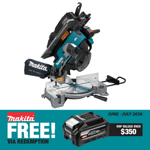 Buy Makita XGT Cordless Mitre Saw 260mm Table Top Brushless 40V - Bare ...