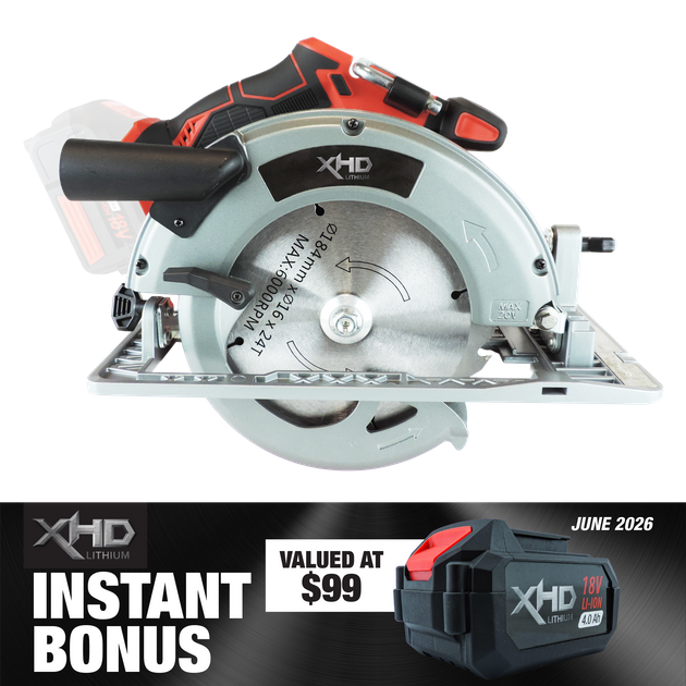 Buy XHD Lithium 184mm Circular Saw with 4Ah Battery 18V online in New ...