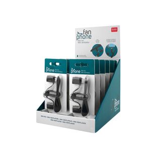 Legami - 4-Port Mini USB Hub - Black