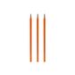 Legami - Erasable Gel Pen Refills Pack of 3 - Orange Ink