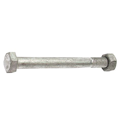 M16 x 50mm Galvanised Hex Head Bolt & Nut
