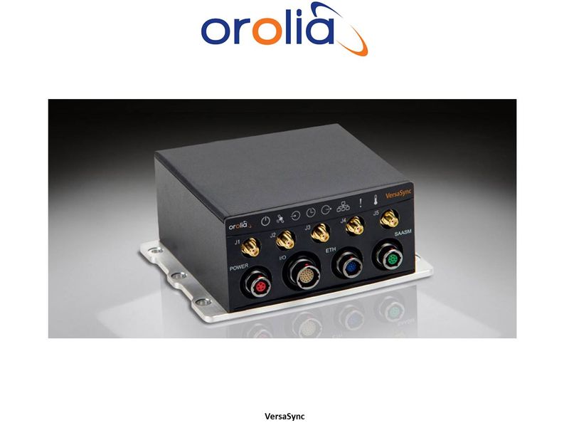 Spectracom Versasync Rugged Gps Time And Frequency Reference