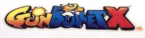 Buy Gun Bullet X Header/Title Panel in Australia - Zax Amusements