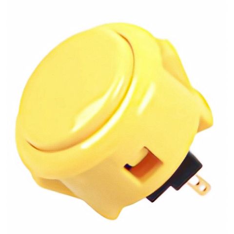 Buy Namco 20mm push button switch OBSF-24-Y in Australia - Zax Amusements
