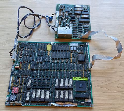 Street Fighter EX Plus, Capcom Sony ZN-1, PCB - Zax Amusements